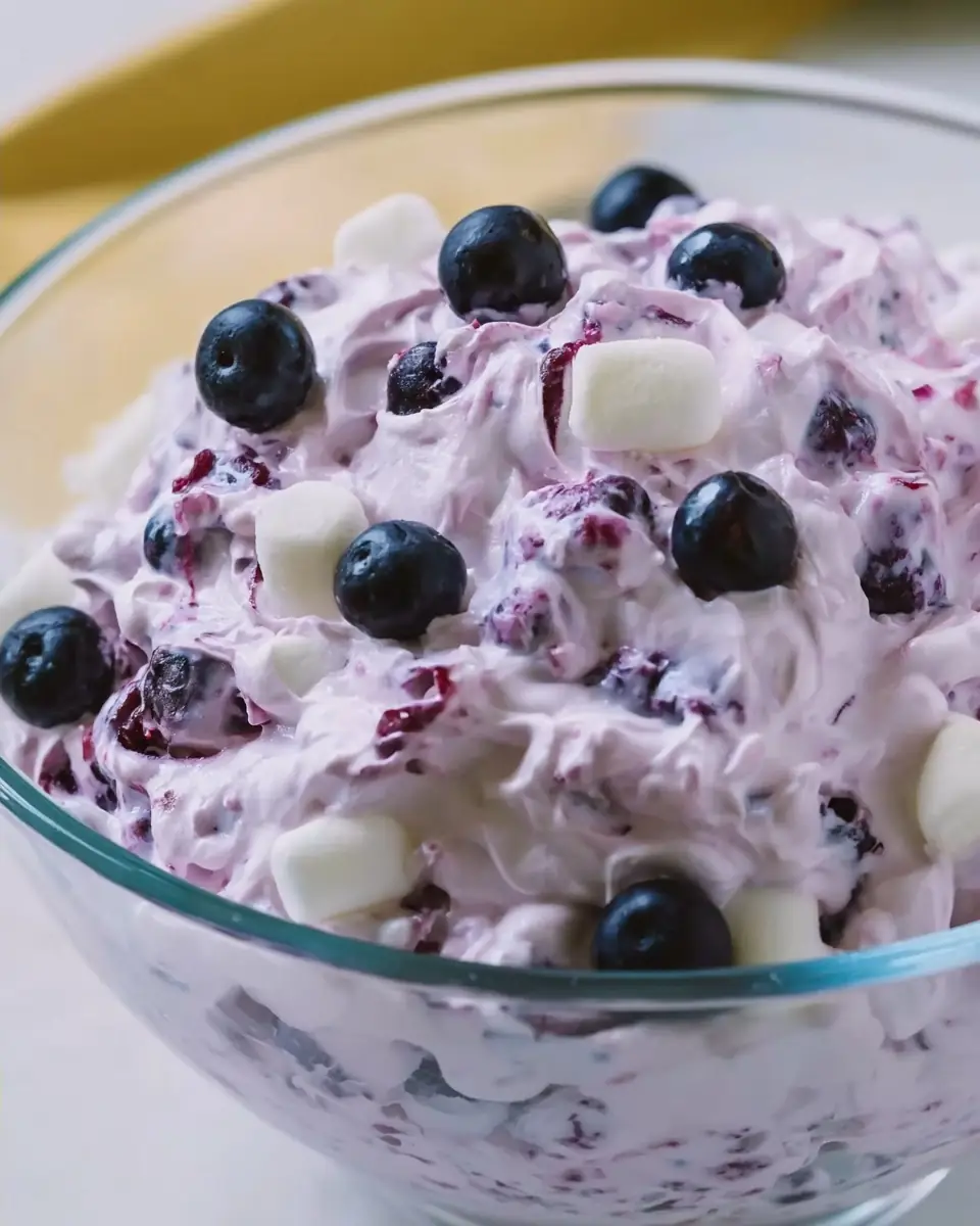 Blueberry Fluff Salad: An Easy Indulgence For Any Occasion - Bensrecipes