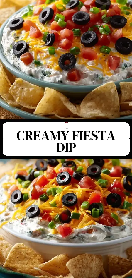 Cold Creamy 4th Of July Appetizer Fiesta Dip - Bensrecipes