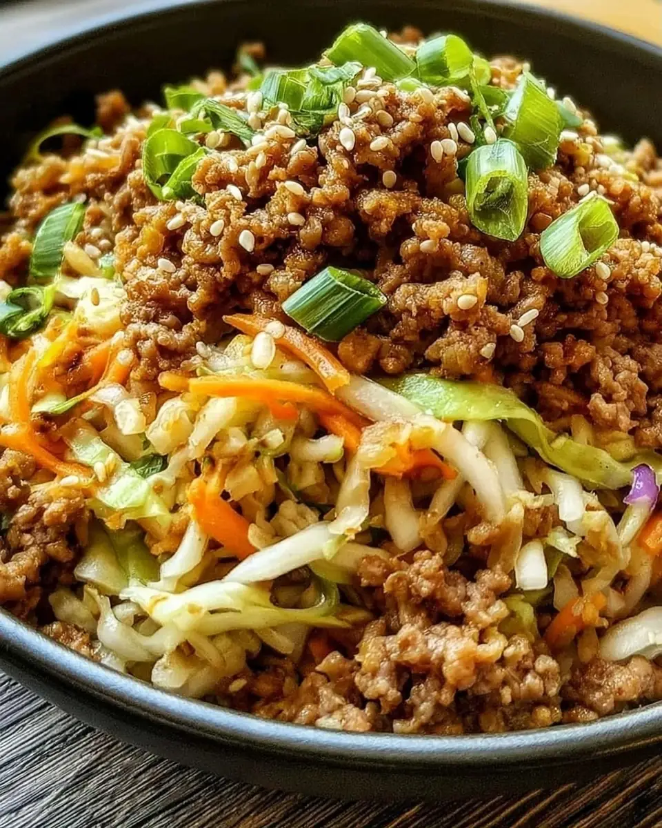 Simple Egg Roll In A Bowl Recipe - Bensrecipes