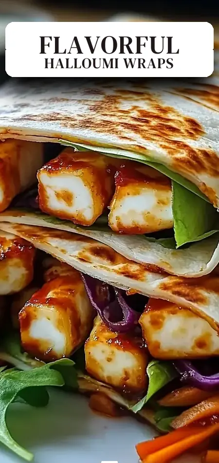 Sweet Chili Halloumi Wraps: A Quick & Flavor-Packed Delight - Bensrecipes