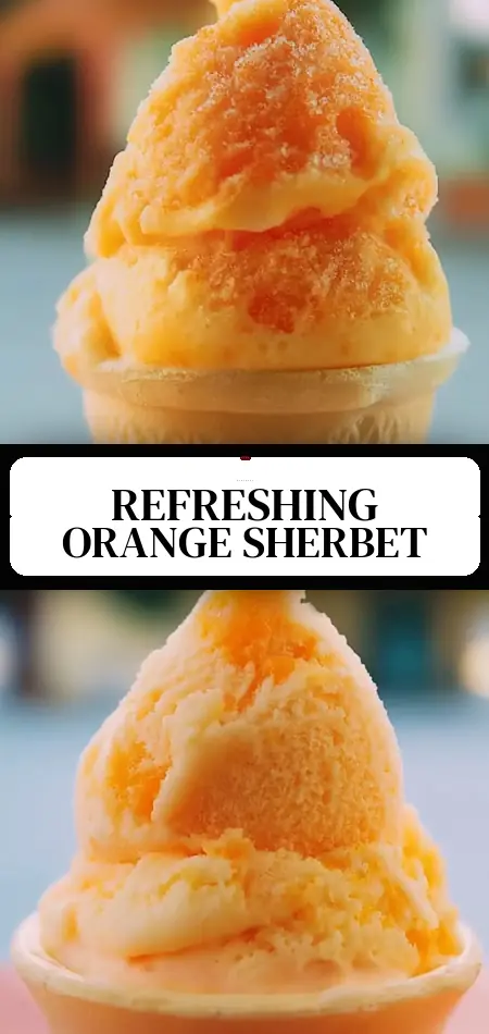 Orange Crush Sherbet: The Easy And Refreshing Summer Treat - Bensrecipes